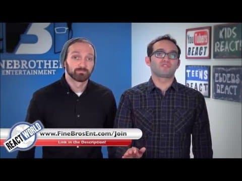 The fine bros : React world REUPLOADED | Real-Time YouTube Video View ...